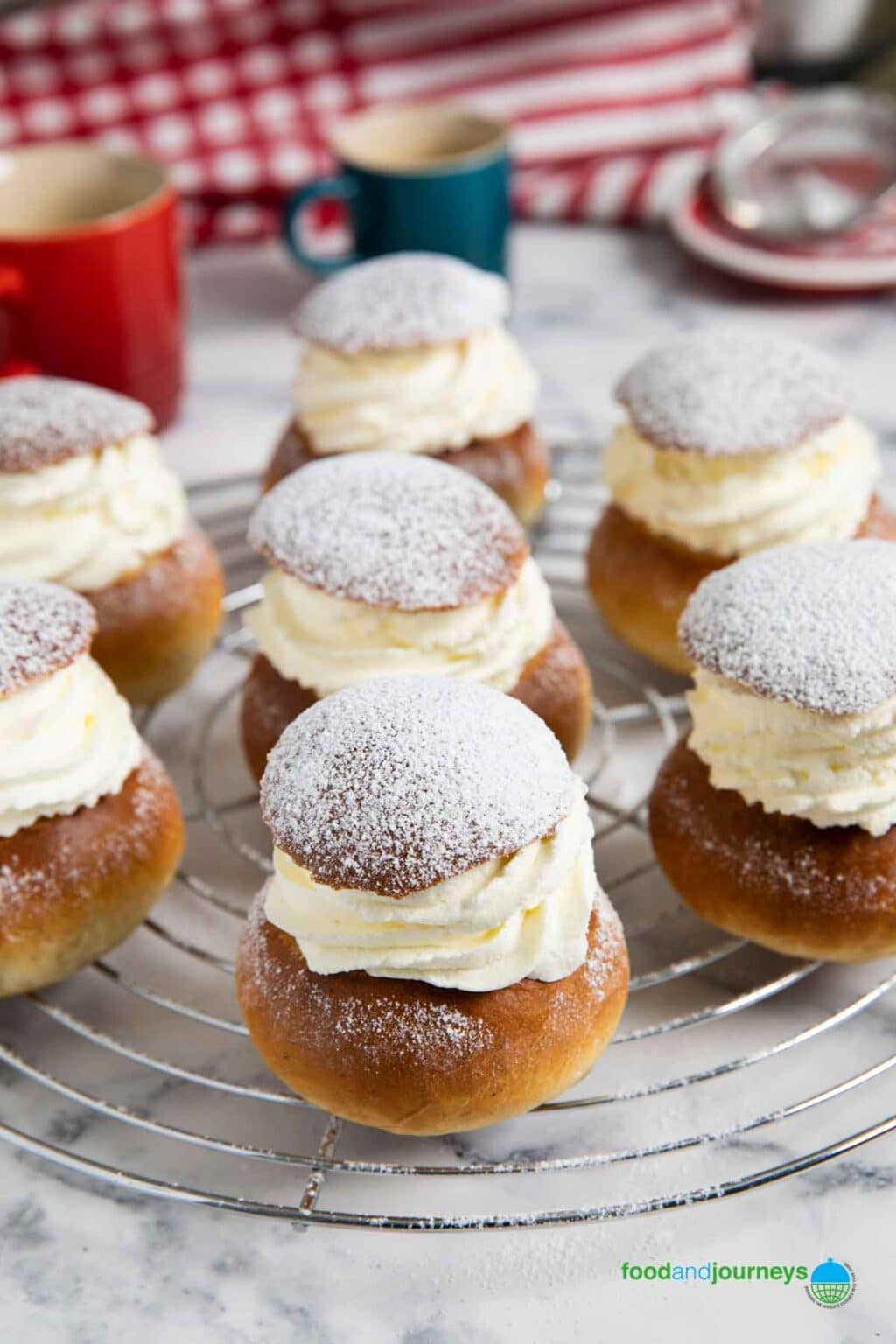 Semla (Semlor or Swedish Lent Buns) - Food and Journeys®