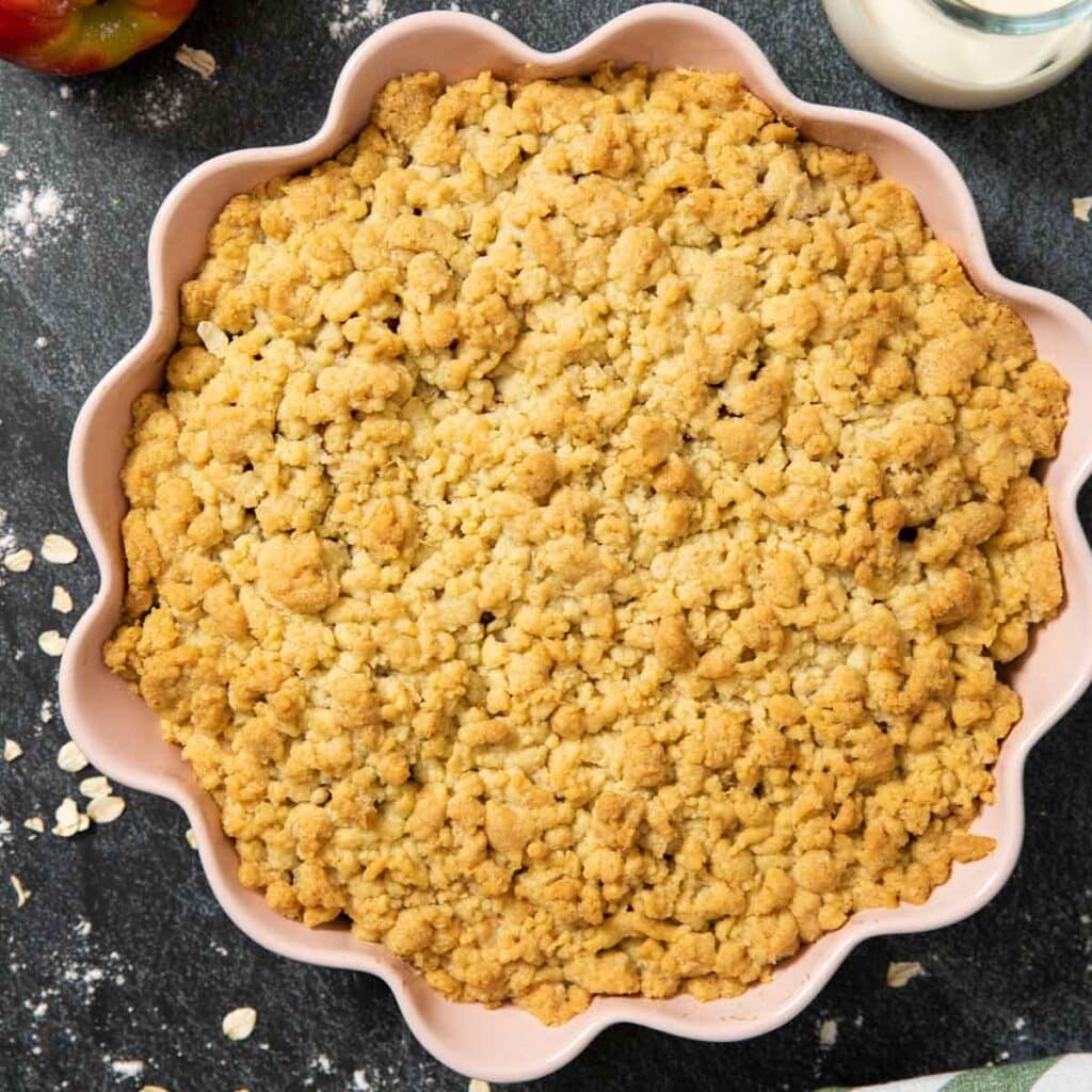 Traditional Swedish Apple Cake (Äppelkaka) - Food and Journeys®