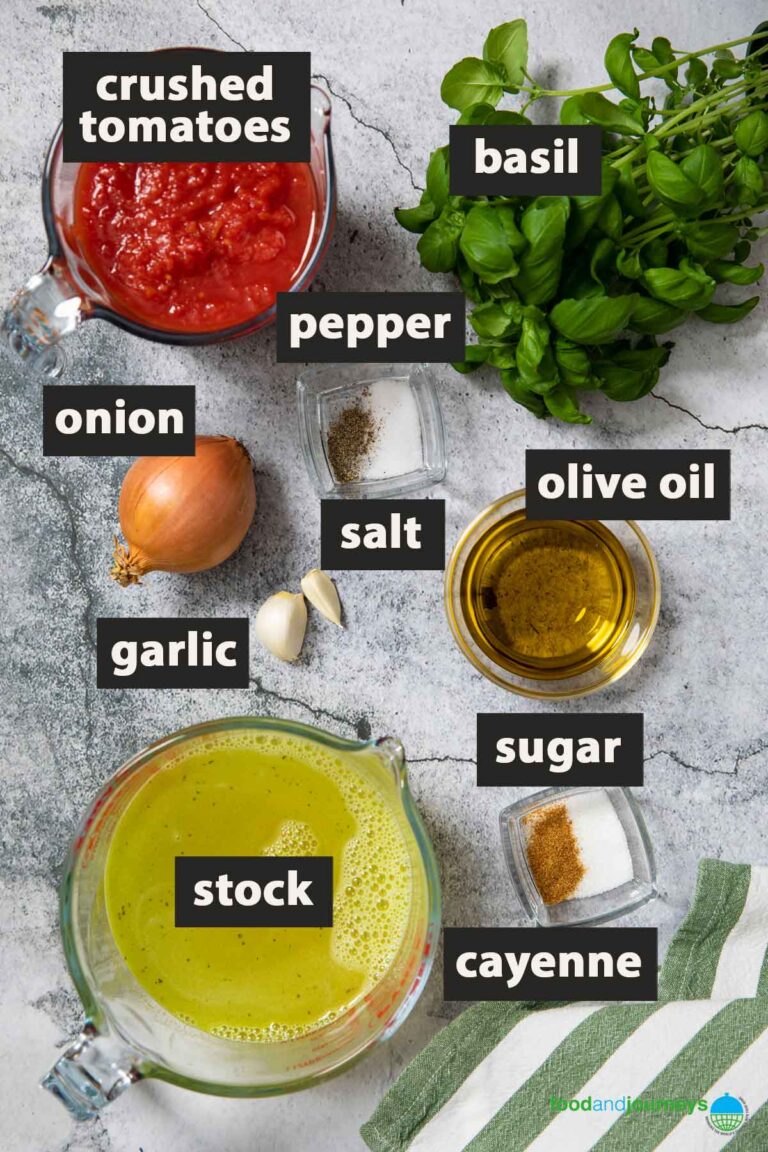 German Tomato Soup (Tomatensuppe) - Food and Journeys®