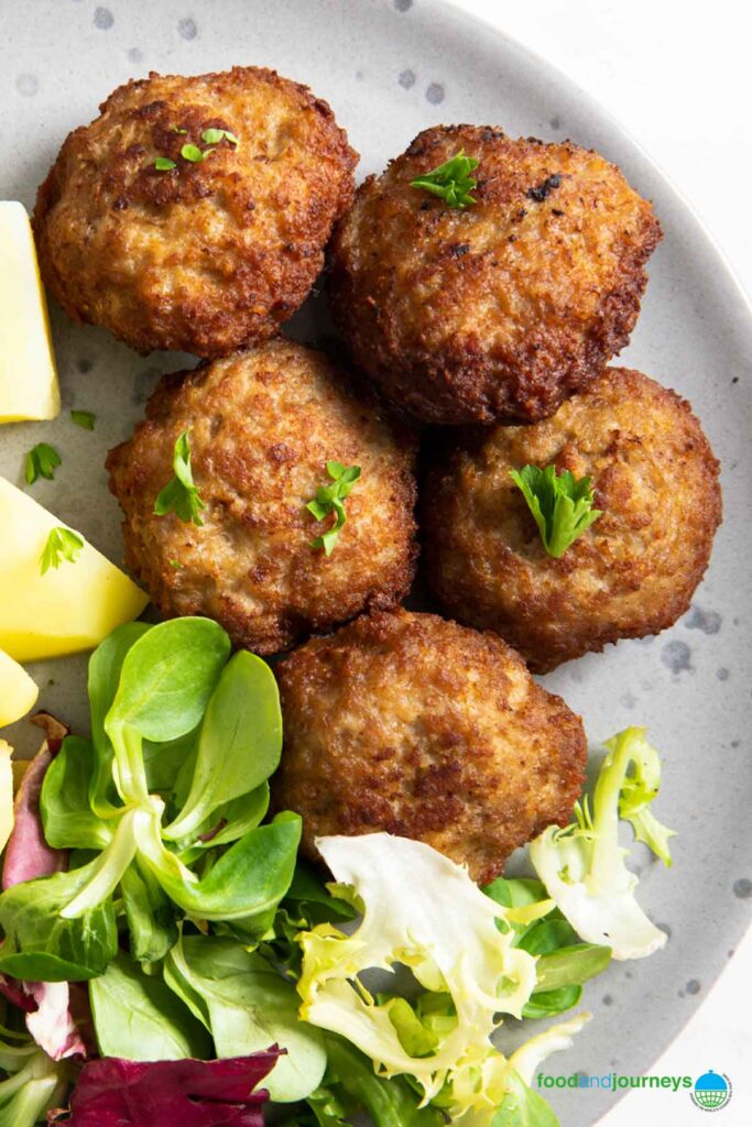 Norwegian Pork Patties - Food and Journeys®
