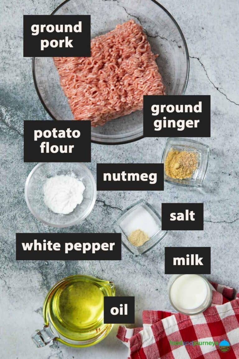 Norwegian Pork Patties - Food and Journeys®