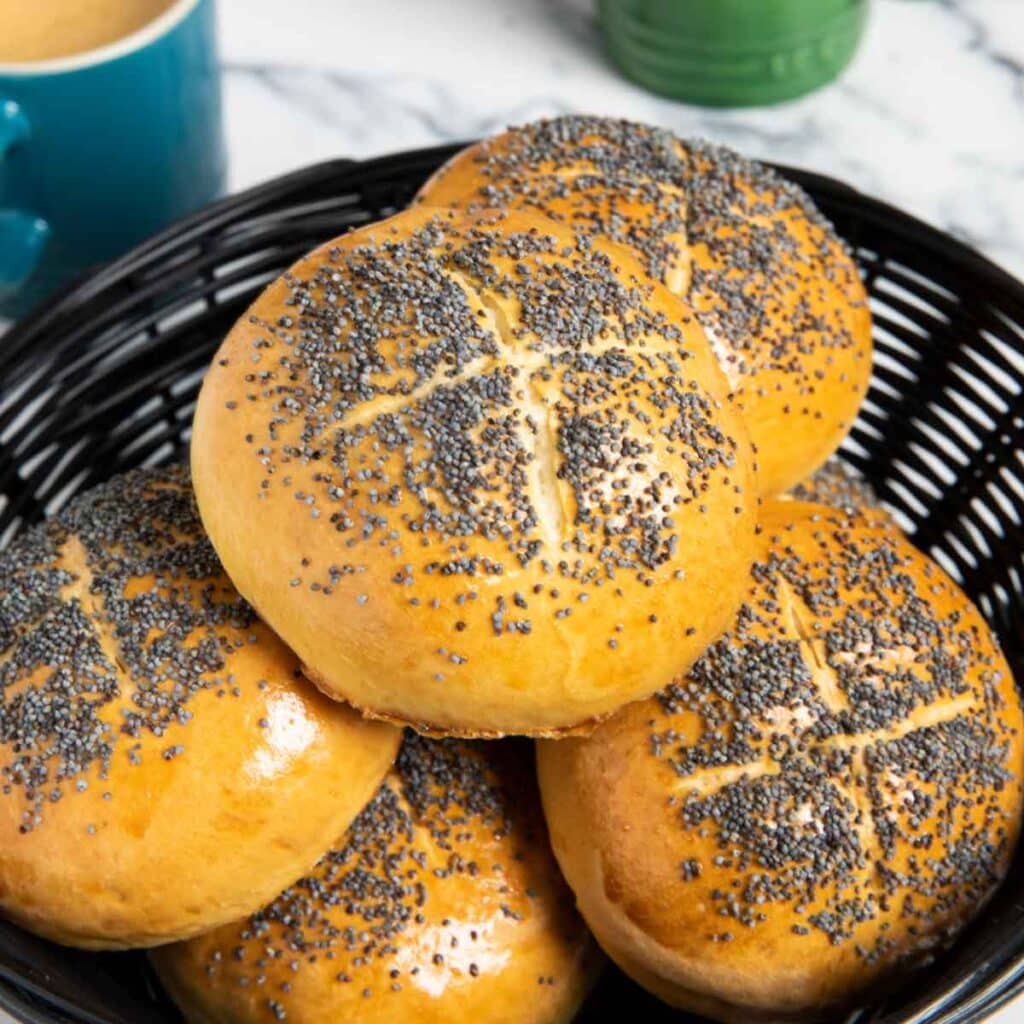Danish Breakfast Buns (Rundstykker) - Food and Journeys®