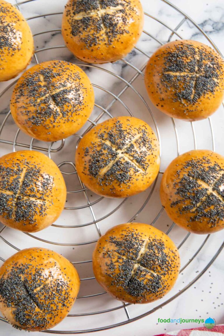 Danish Breakfast Buns (Rundstykker) - Food and Journeys®