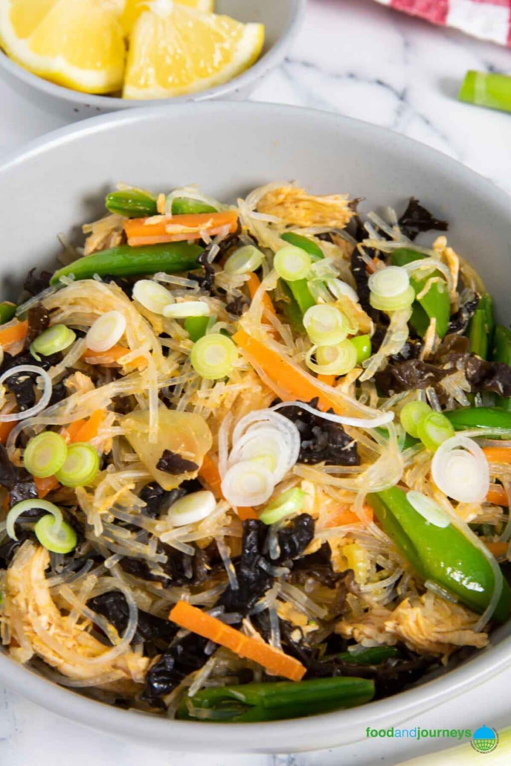 Pancit Sotanghon Guisado - Food and Journeys®