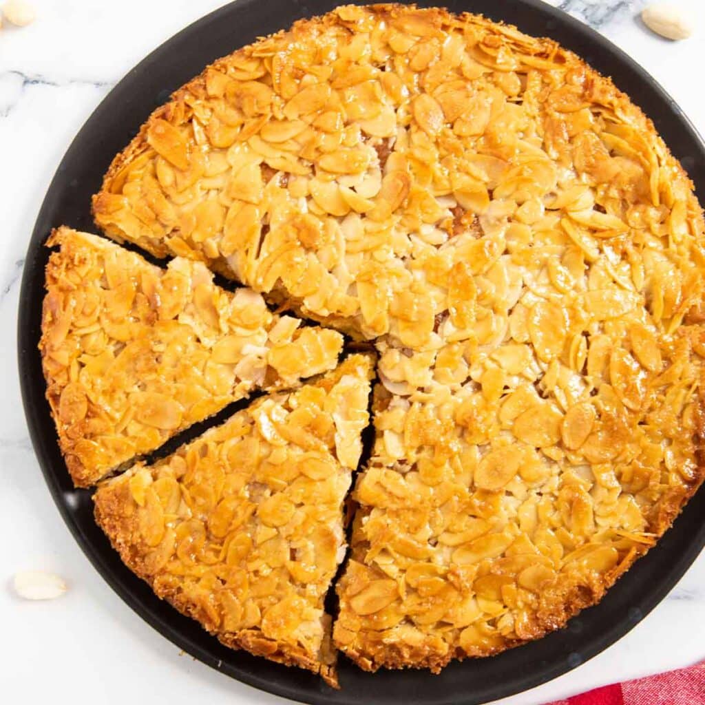 Tosca Cake (Toscakaka or Swedish Caramel Almond Cake) - Food and Journeys®