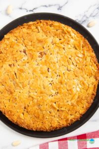 Tosca Cake (Toscakaka or Swedish Caramel Almond Cake) - Food and Journeys®