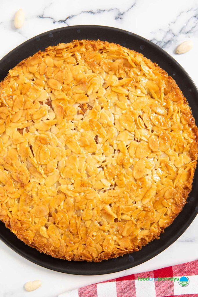 Tosca Cake (Toscakaka or Swedish Caramel Almond Cake) - Food and Journeys®
