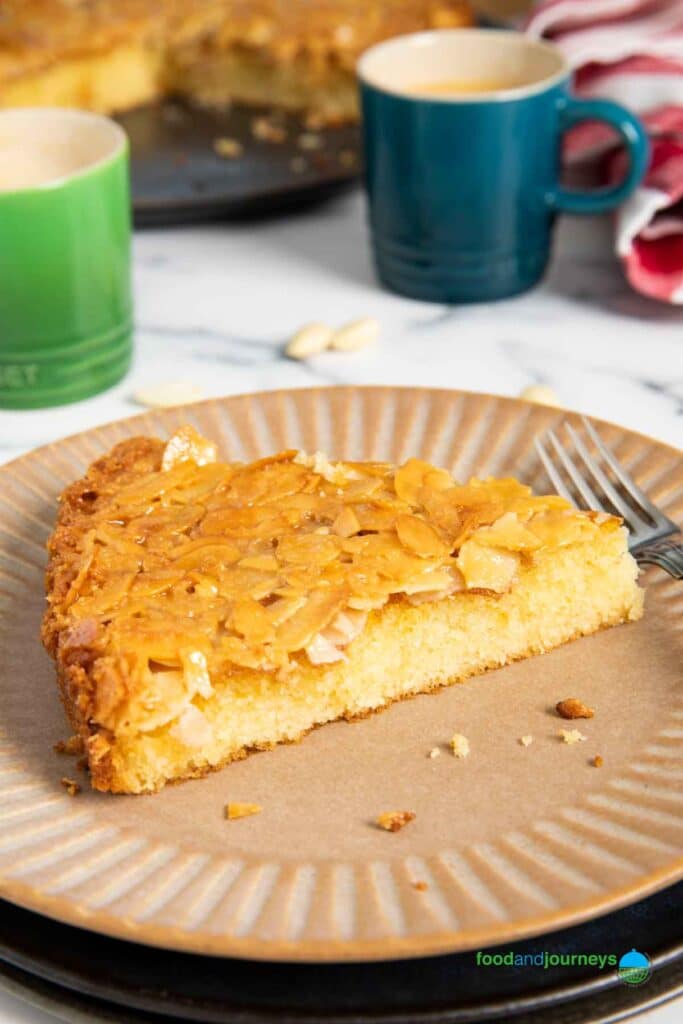 Tosca Cake (Toscakaka or Swedish Caramel Almond Cake) - Food and Journeys®