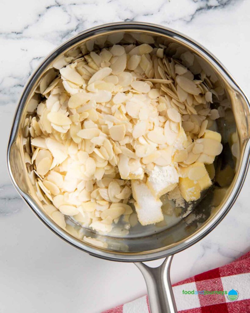 Tosca Cake (Toscakaka or Swedish Caramel Almond Cake) - Food and Journeys®