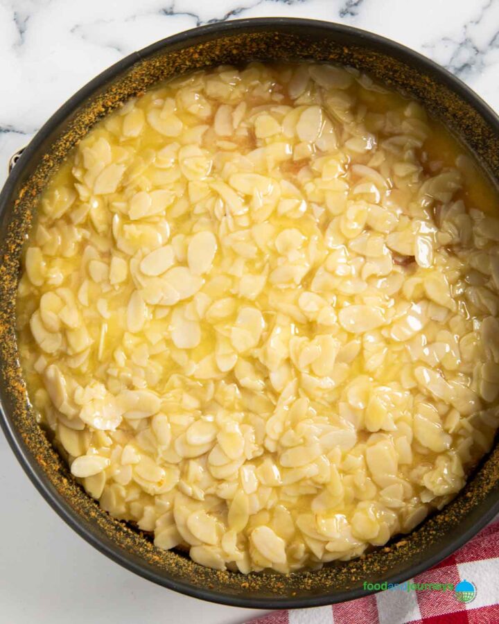 Tosca Cake (Toscakaka or Swedish Caramel Almond Cake) - Food and Journeys®