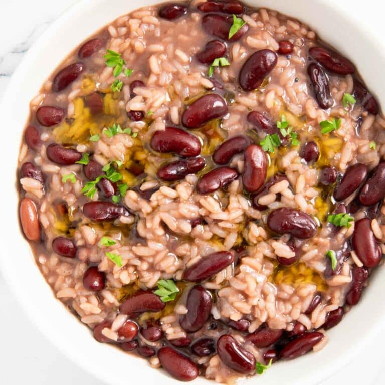 Portuguese Beans and Rice (Arroz de Feijão) - Food and Journeys®