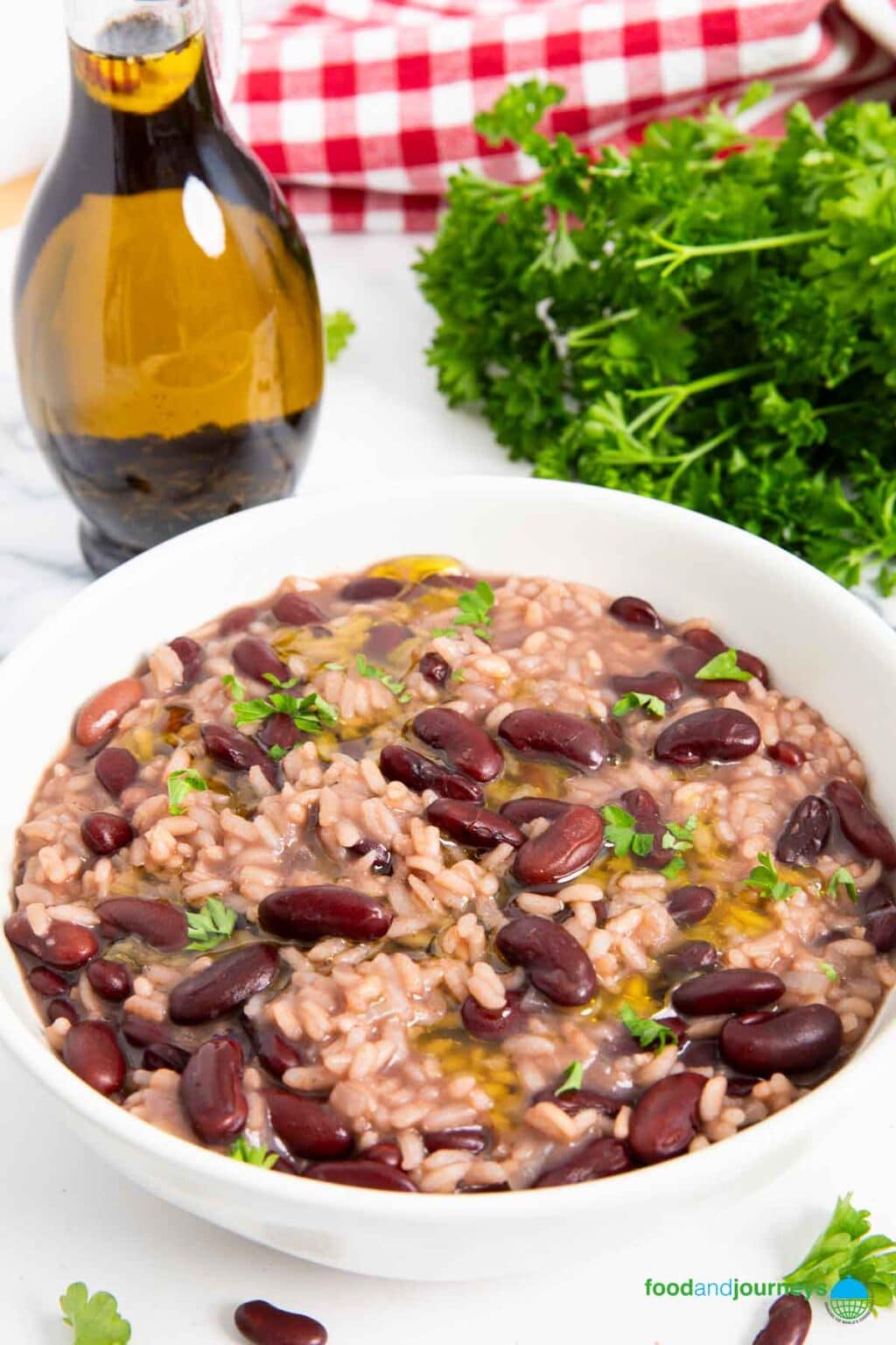 Portuguese Beans and Rice (Arroz de Feijão) - Food and Journeys®