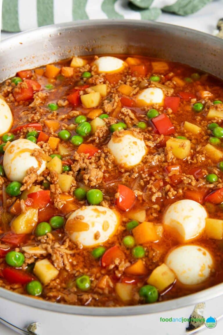 Pork Giniling with Eggs - Food and Journeys®