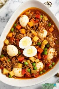 Pork Giniling with Eggs - Food and Journeys®