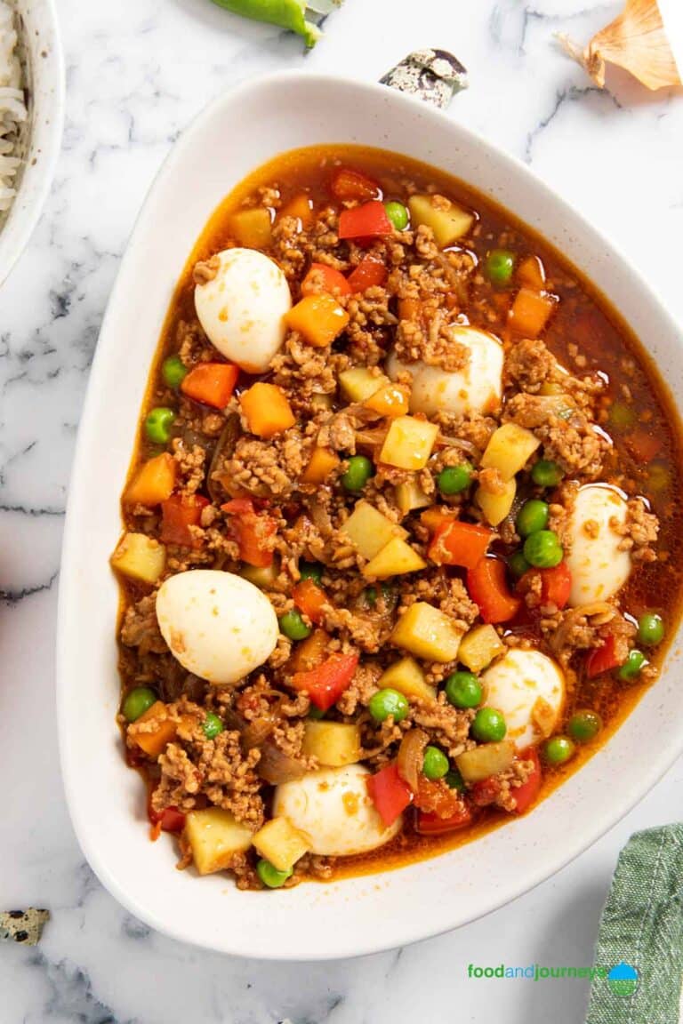 Pork Giniling with Eggs - Food and Journeys®