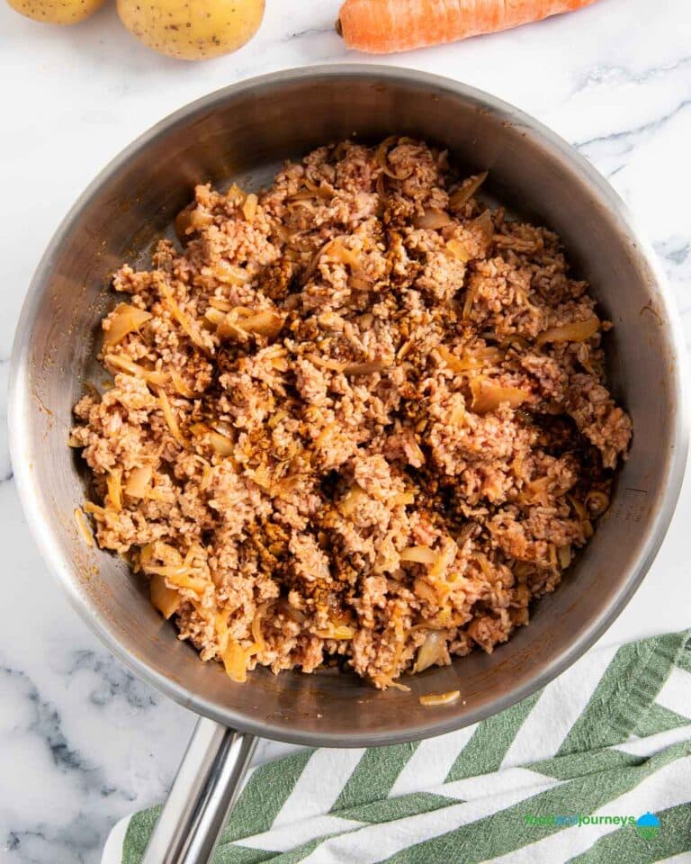 Pork Giniling with Eggs - Food and Journeys®