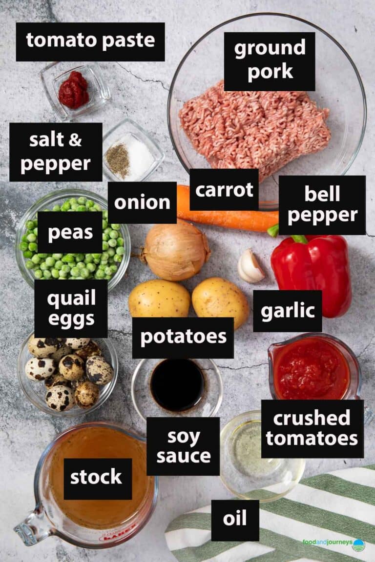 Pork Giniling with Eggs - Food and Journeys®