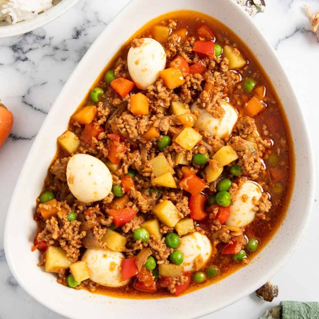 Pork Giniling with Eggs - Food and Journeys®