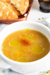 Bessara (Moroccan Split Pea Soup) - Food and Journeys®