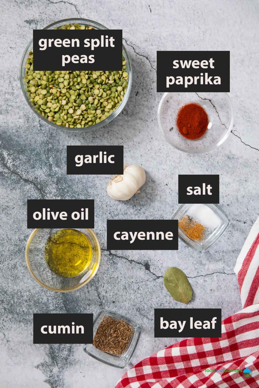 Bessara (Moroccan Split Pea Soup) - Food and Journeys®