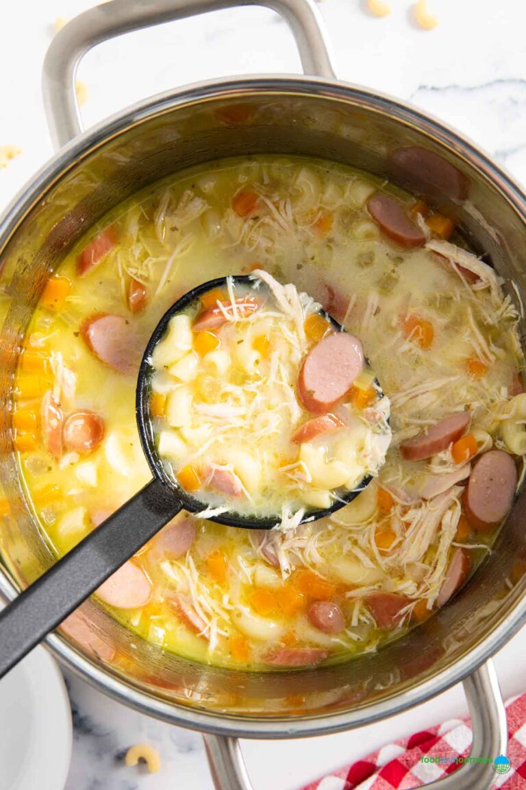 Sopas (Filipino Chicken Macaroni Soup) - Food and Journeys®