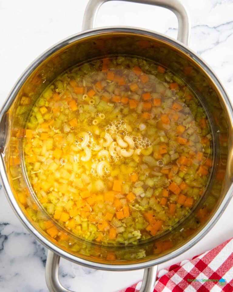 Sopas (Filipino Chicken Macaroni Soup) - Food and Journeys®