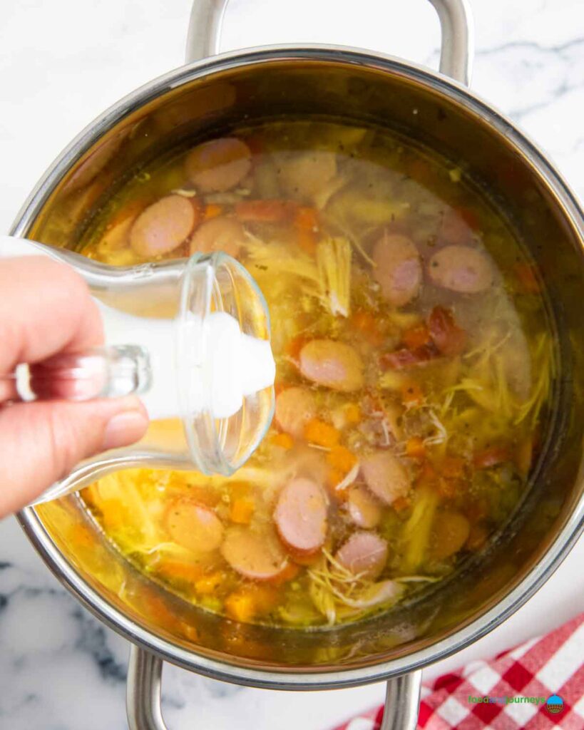 Sopas (Filipino Chicken Macaroni Soup) - Food and Journeys®