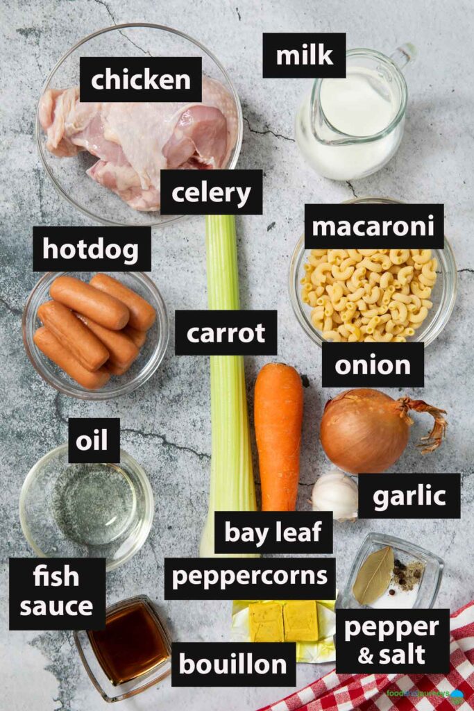 Sopas (Filipino Chicken Macaroni Soup) - Food and Journeys®