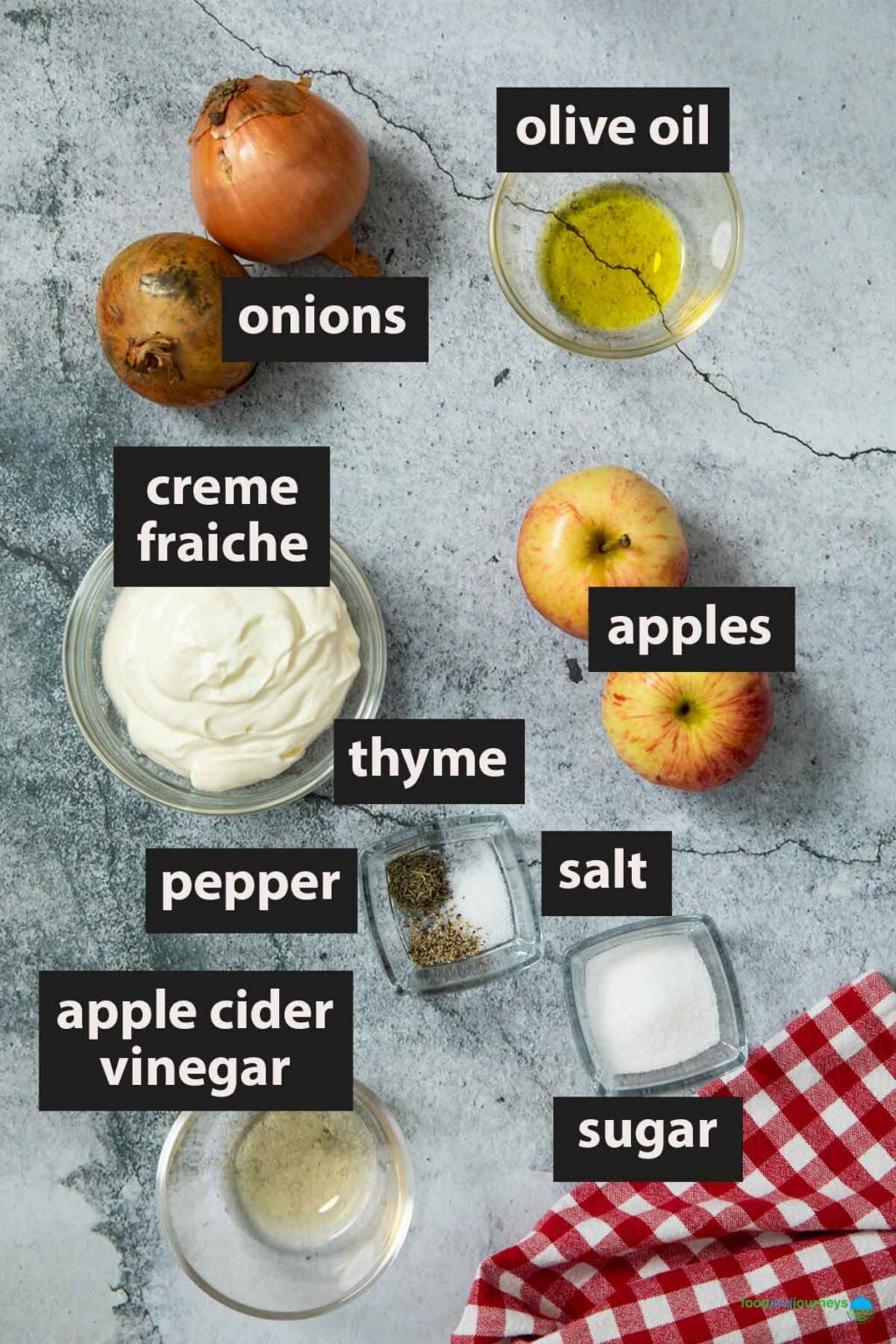 Classic Flammkuchen (+ More Flammkuchen Toppings!) - Food and Journeys®