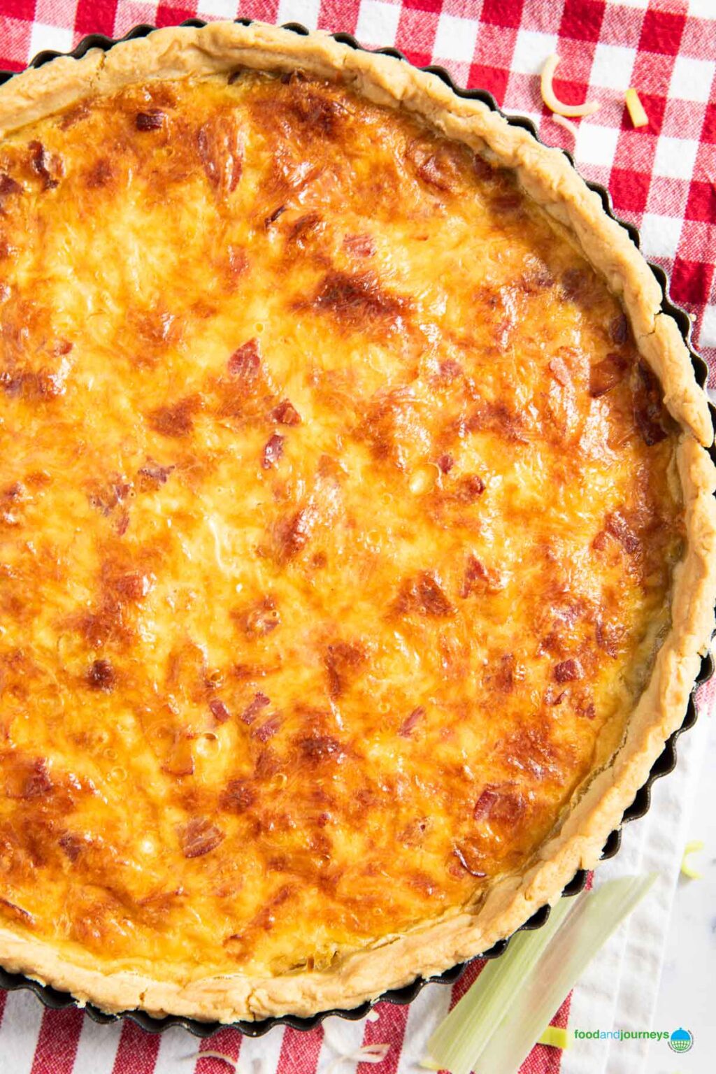 German Leek Pie - Food and Journeys®