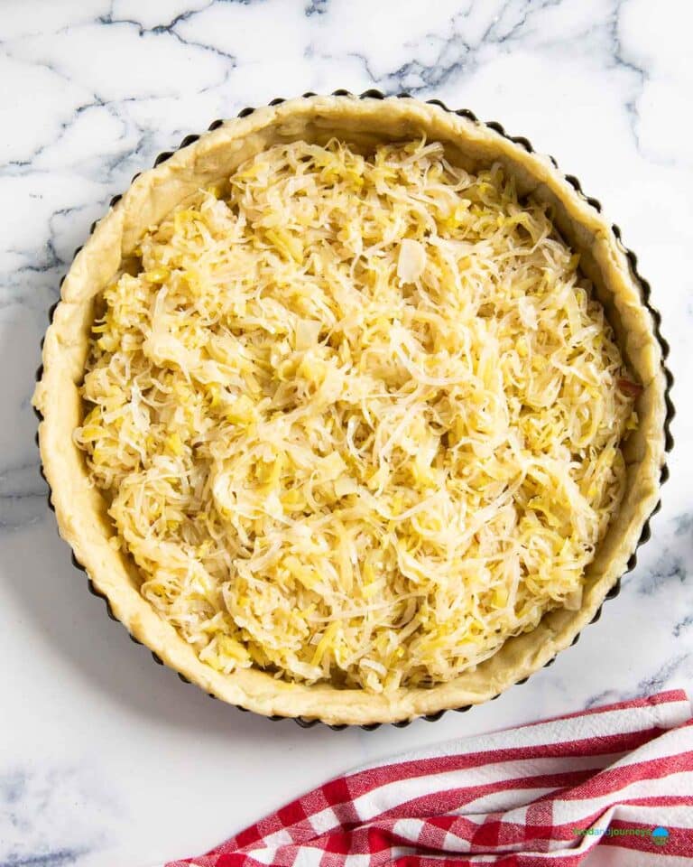 German Leek Pie - Food and Journeys®