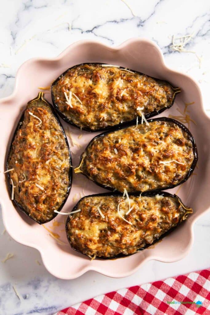 Spanish Stuffed Eggplants (Berenjenas Rellenas) - Food and Journeys®
