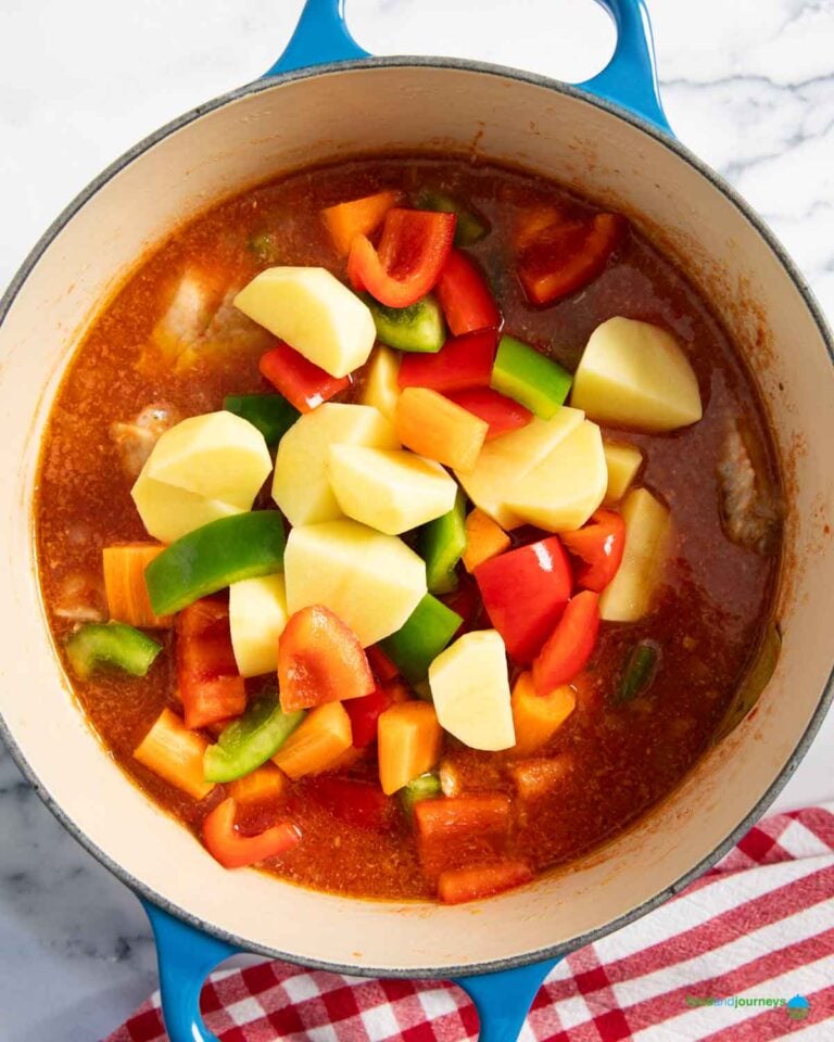 Chicken Afritada (Filipino Chicken Stew) - Food and Journeys®