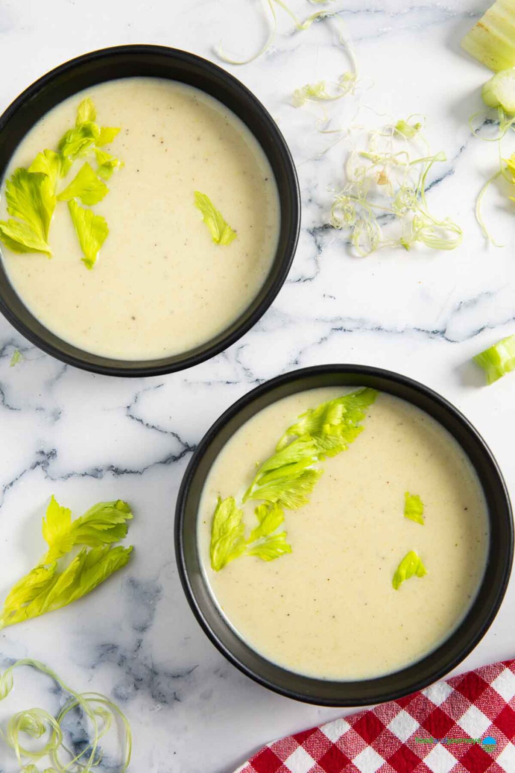 English Celery Soup - Food and Journeys®