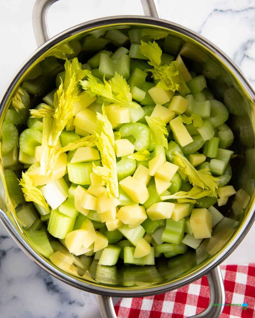 English Celery Soup - Food and Journeys®