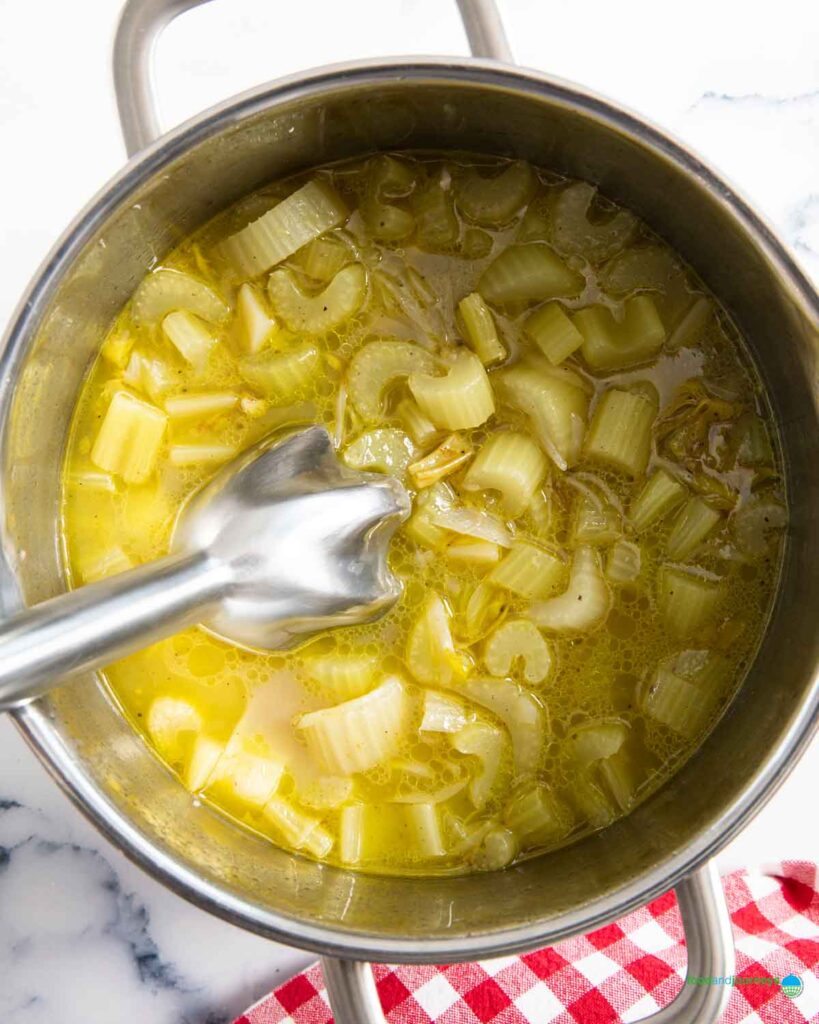 English Celery Soup - Food and Journeys®