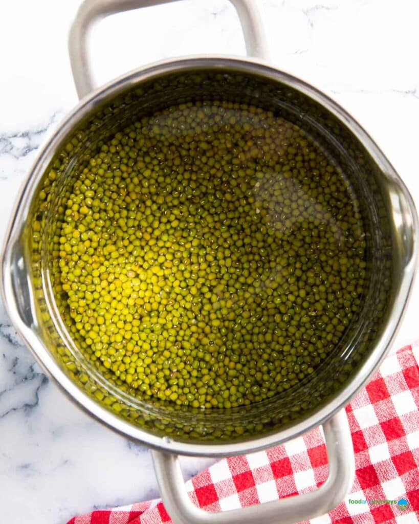 Ginisang Munggo (Filipino Mung Bean Soup) - Food and Journeys®