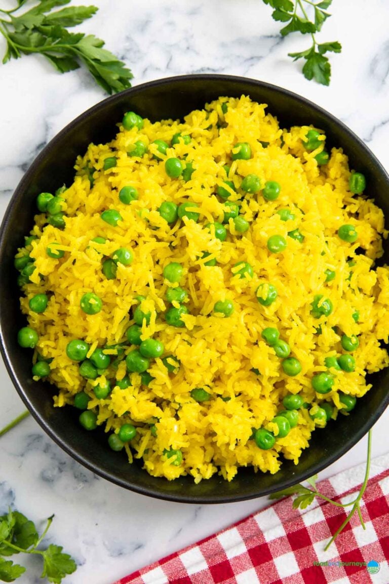 Mexican Yellow Rice (Arroz Amarillo) - Food and Journeys®