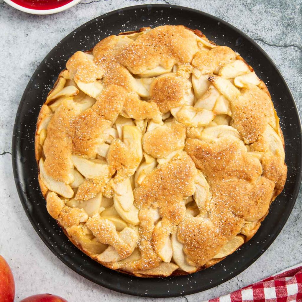 Traditional Swedish Apple Cake (Äppelkaka) - Food and Journeys®
